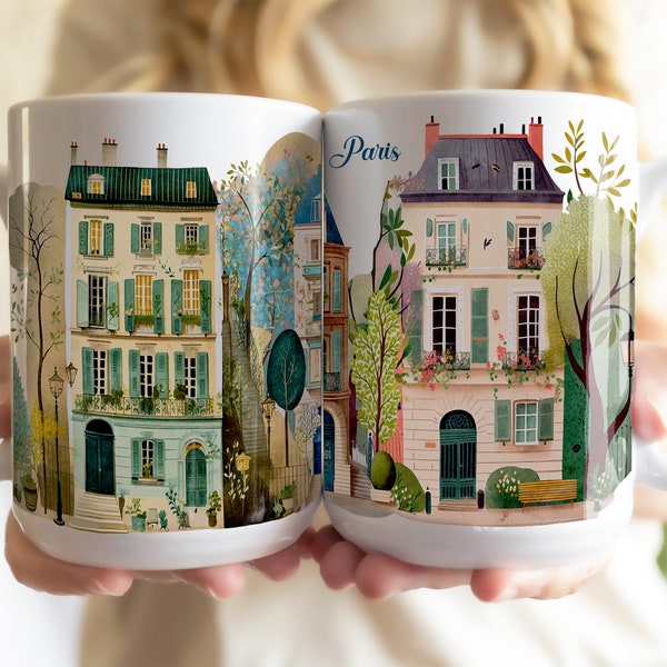 Paris Mug - Etsy