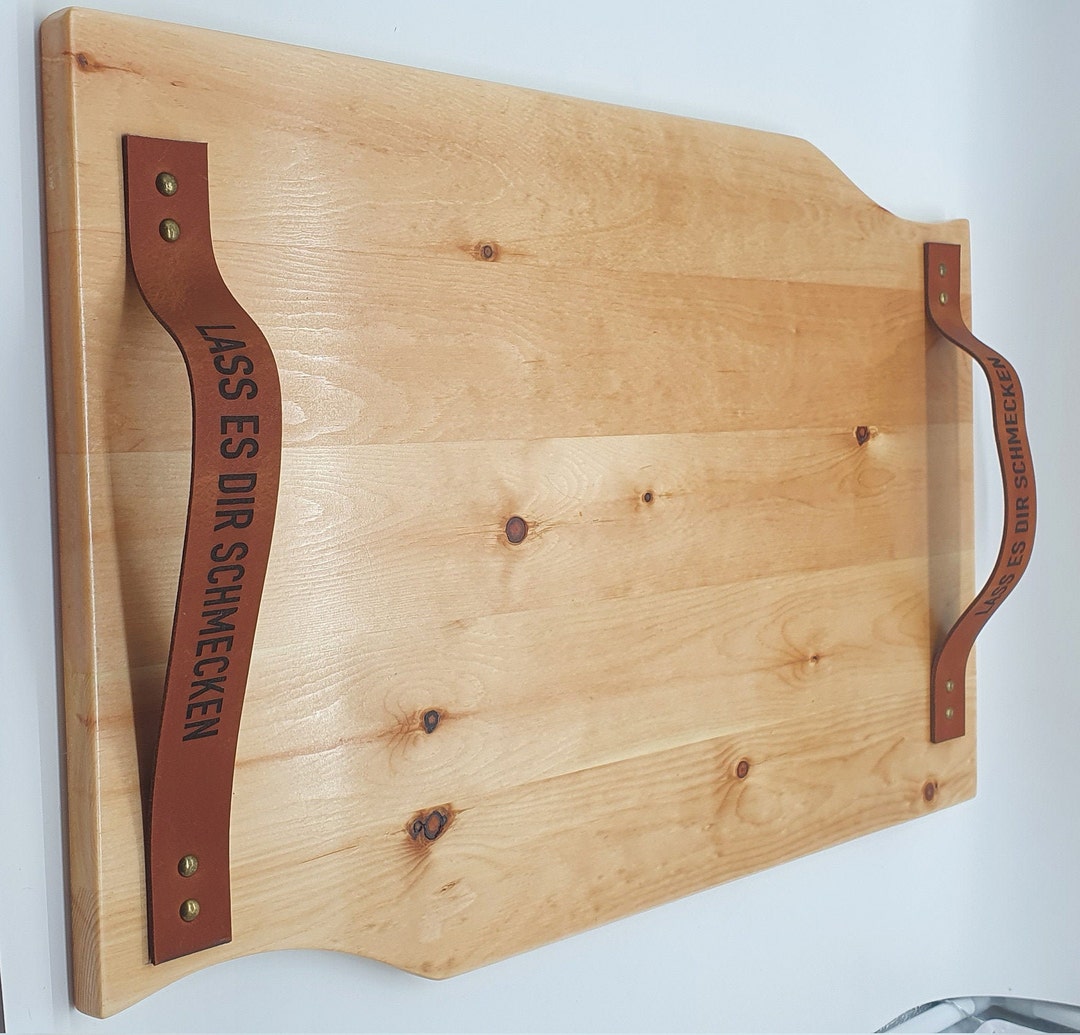 Sideboard and Serving Trays Swiss Stone Pine Vesper Board Decoration ...