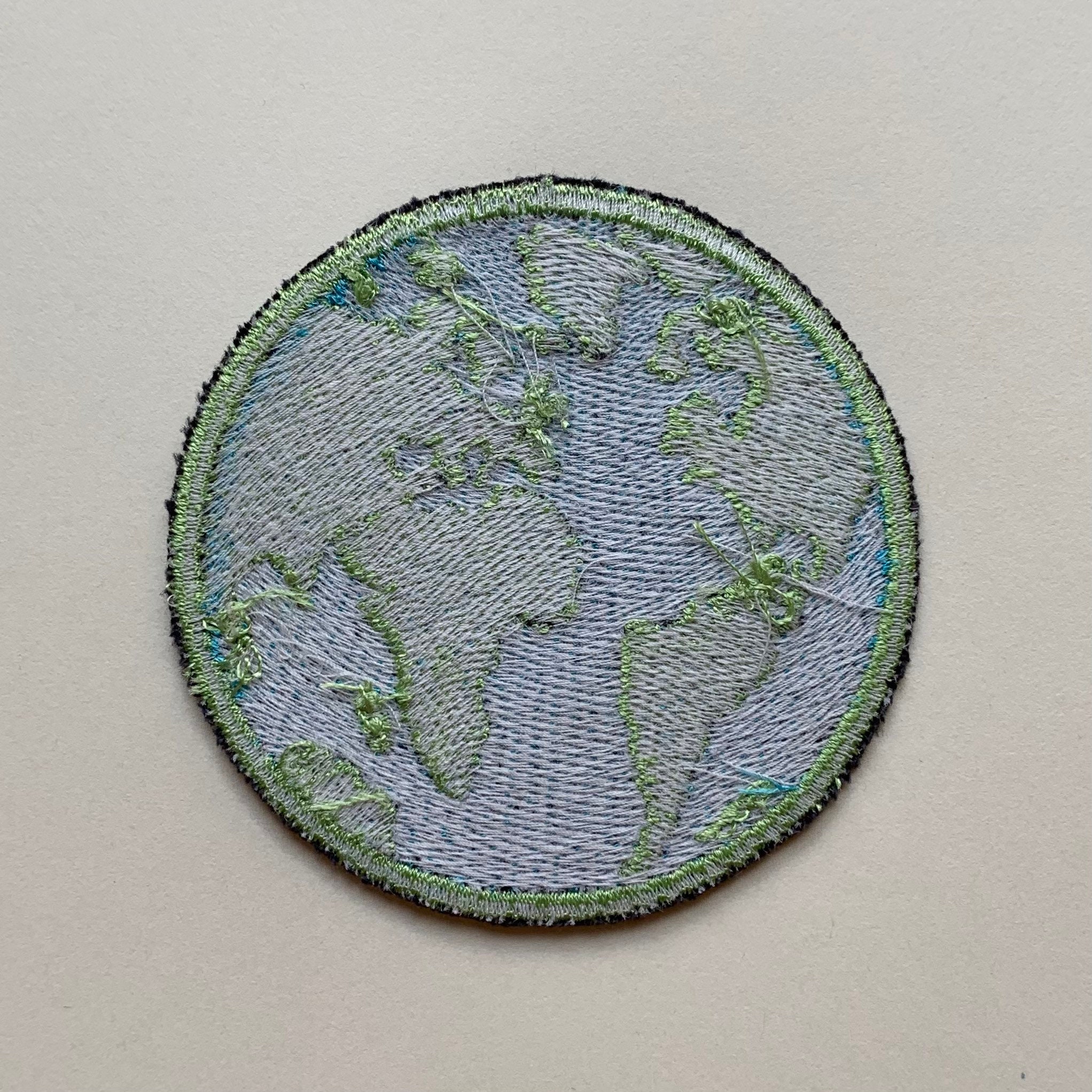 Patch Planet Earth Patch Embroidered Bio Application Sign Logo ...