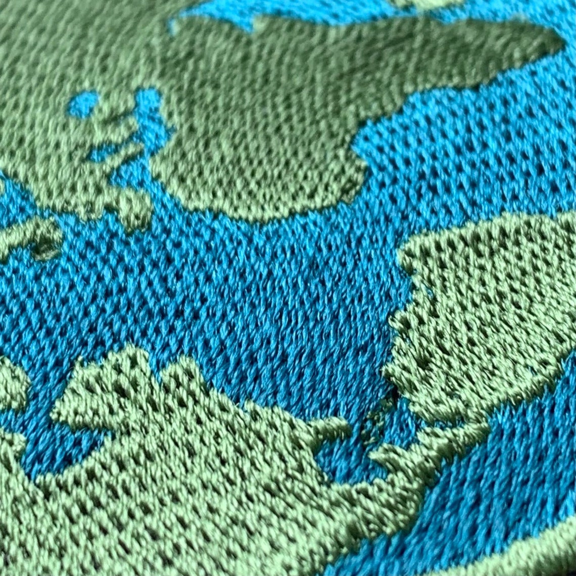 Patch Planet Earth Patch Embroidered Bio Application Sign Logo ...