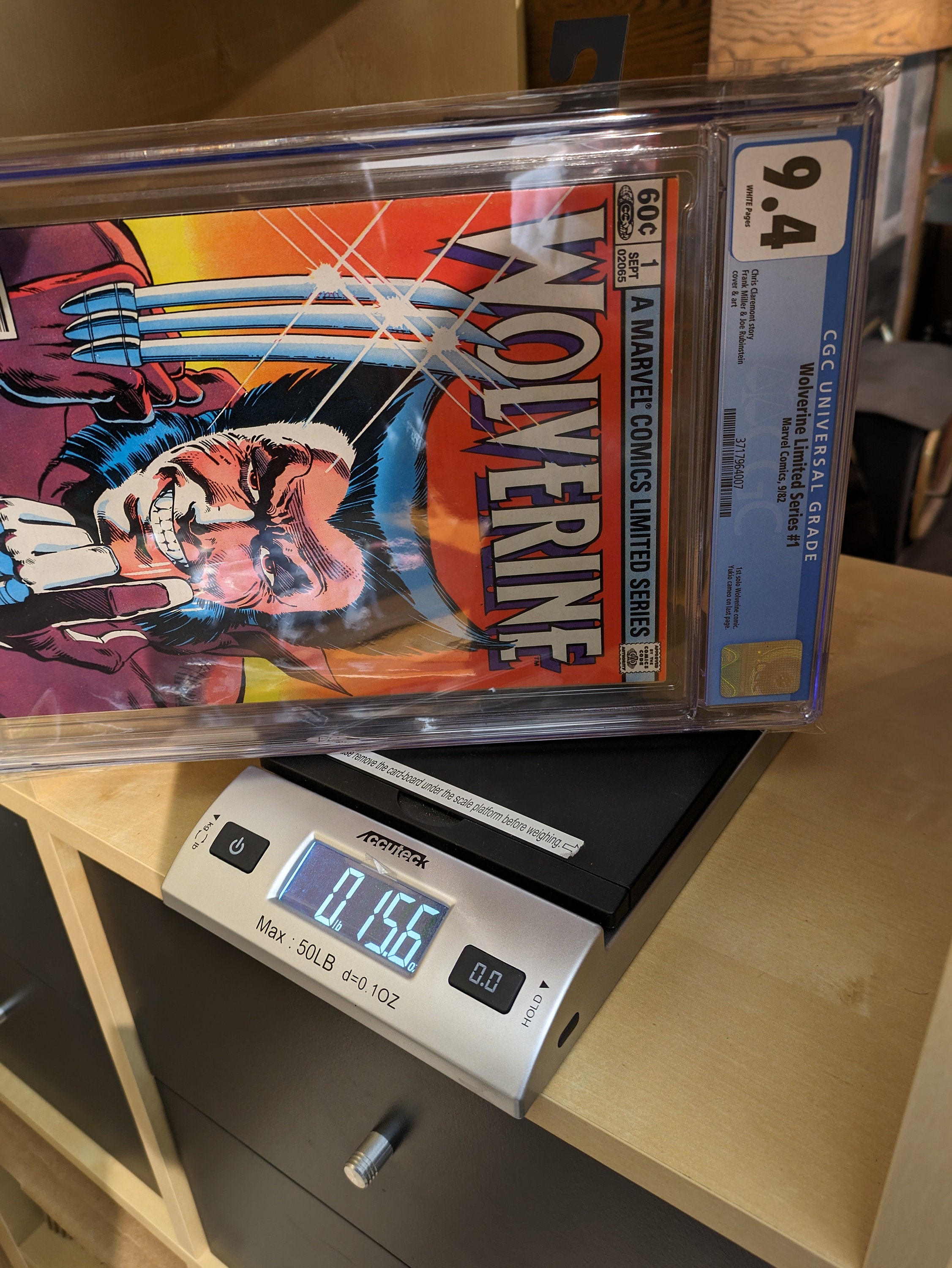 Comic Book Wall Mount Display for CGC Graded/slabbed Comics - Etsy ...