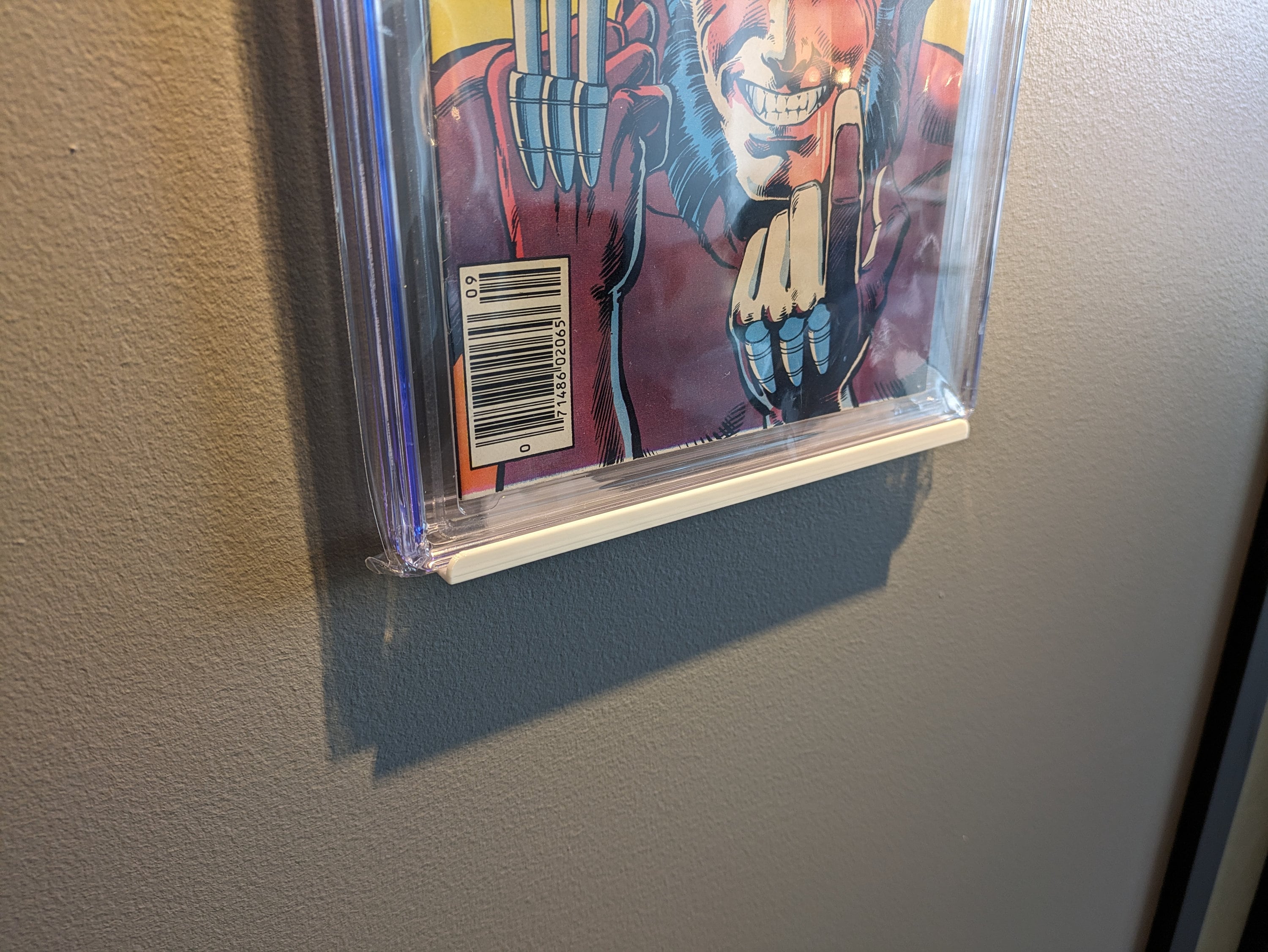 Comic Book Wall Mount Display for CGC Graded/slabbed Comics - Etsy ...