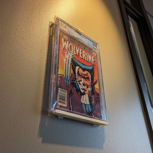 CGC Graded Comic Book Wall Mount Display Shelf for Protective Slabs ...