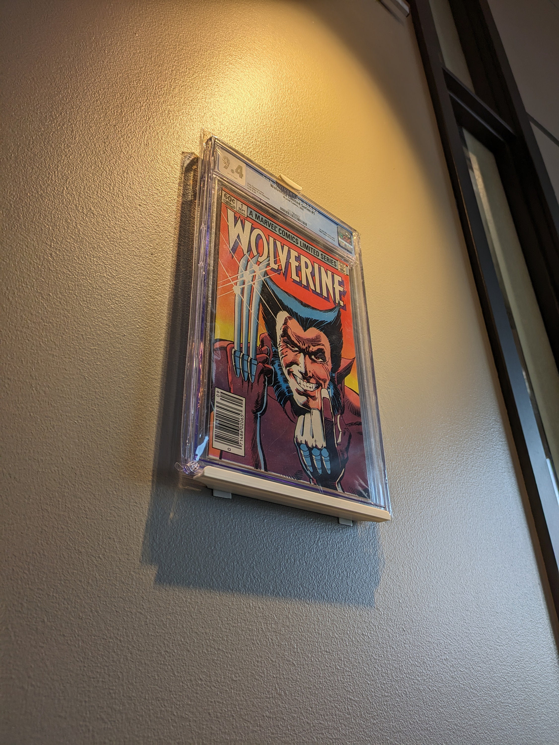 Comic Book Wall Mount Display for CGC Graded/slabbed Comics - Etsy ...