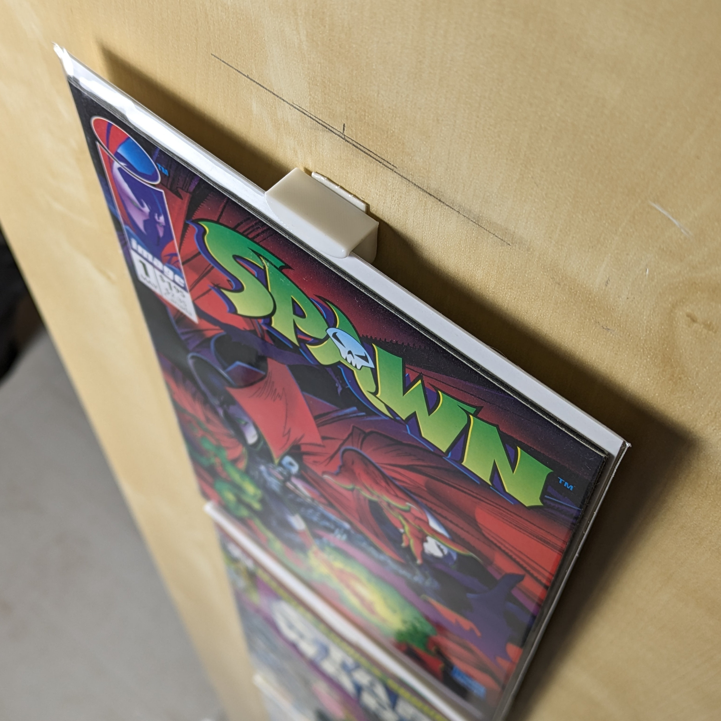 Comic Book Wall Mount Display for Boarded Comics Small Size - Etsy