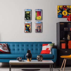 CGC Graded Comic Book Wall Mount Display Shelf for Protective Slabs ...