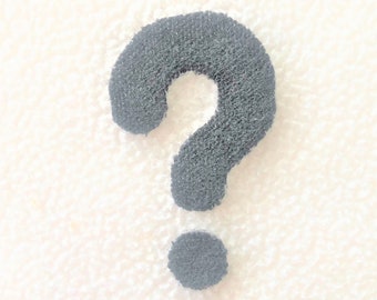 Question Mark Patch - Etsy