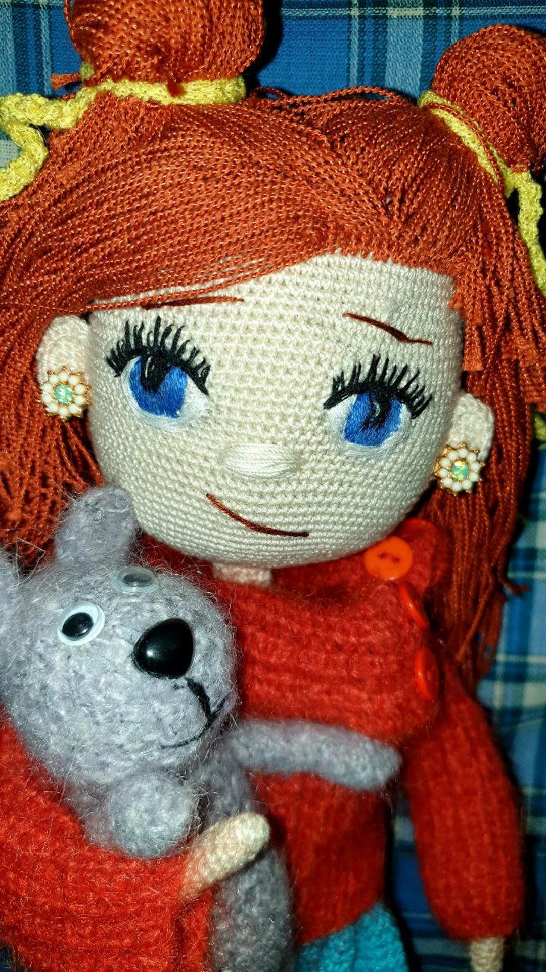 Eco-doll Crocheted for Girls Tied From the Heart for Sale - Etsy UK