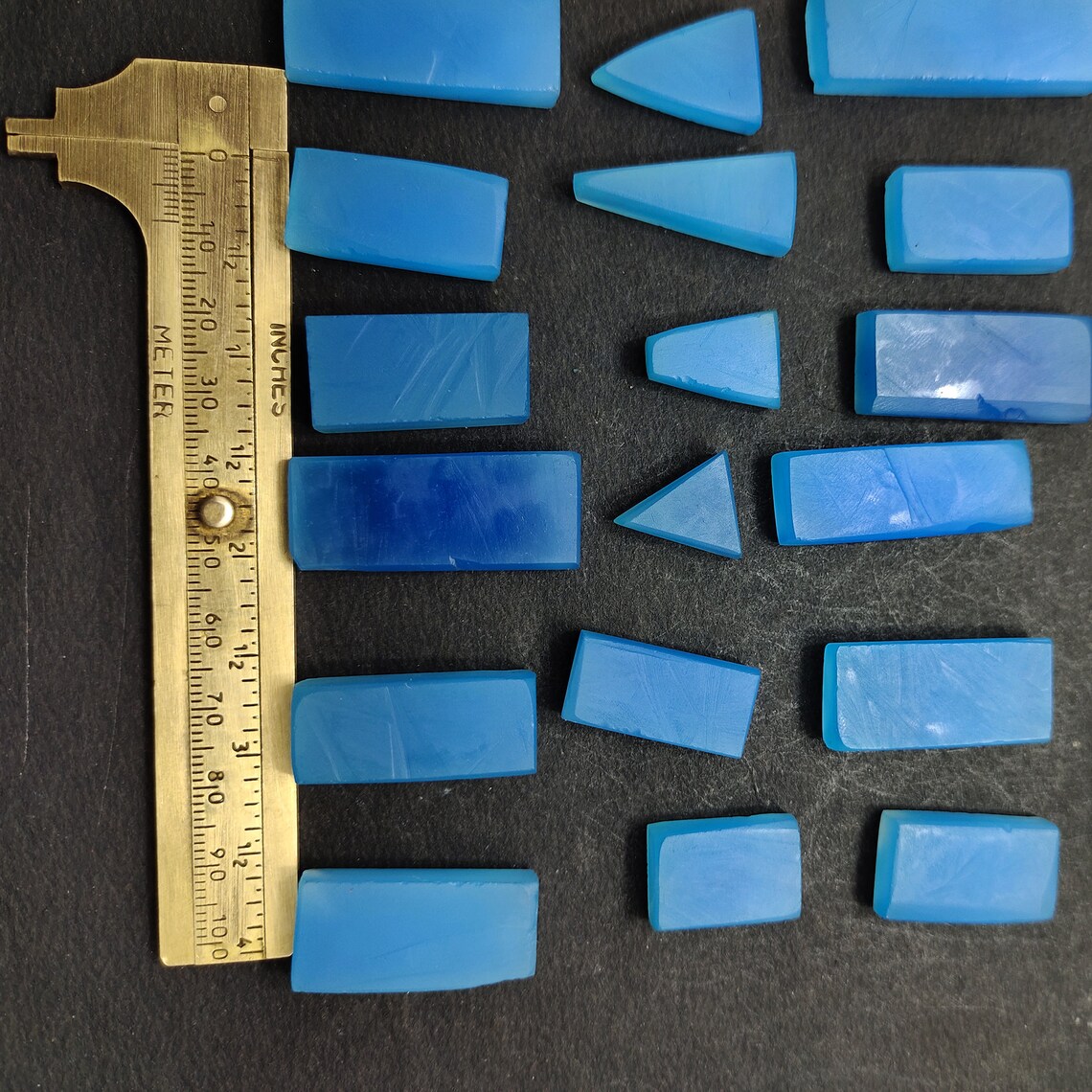 Blue Onyx Crystal Shard Blue Chalcedony Rough Shards Natural | Etsy