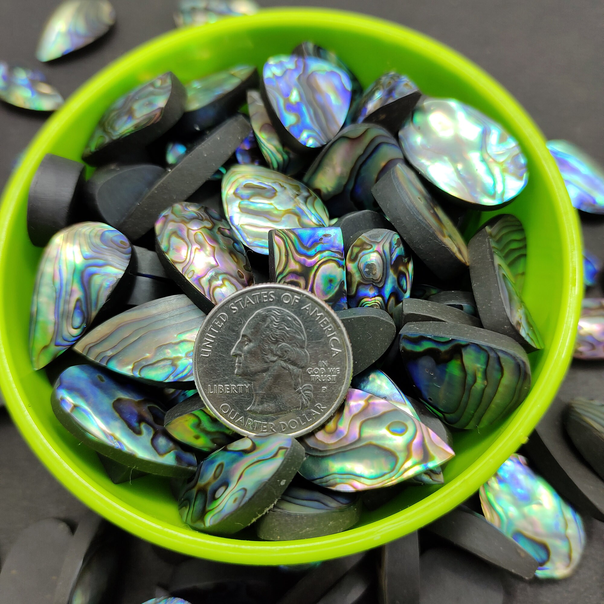 Abalone Shell Cabochon Wholesale Abalone Paua Shells Gemstone | Etsy