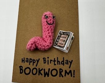 Happy Birthday Reading Card - Etsy
