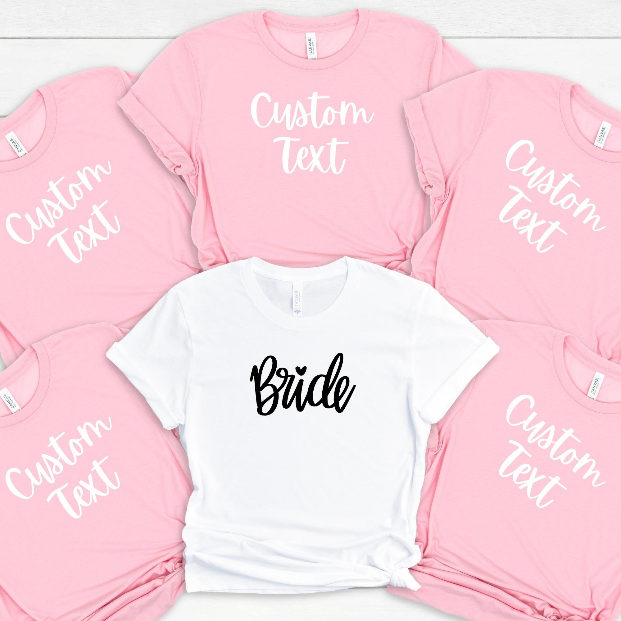 Personalised Shirt, Add Your Own Text, Custom Logo Shirts, Custom ...