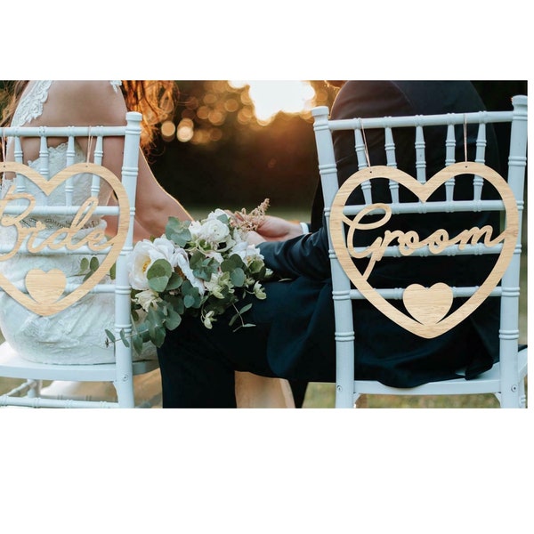 Wedding Chair Signs - Etsy UK