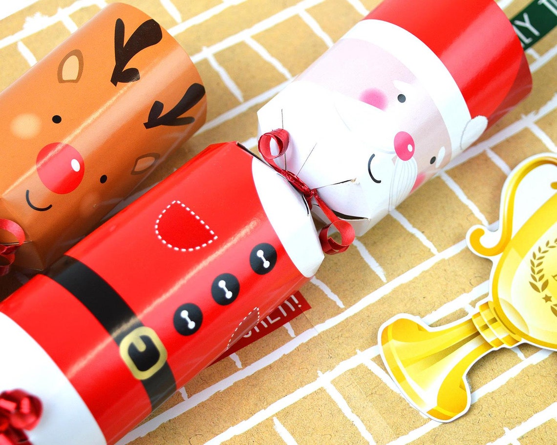 6 Christmas Crackers Racing Board Game Kids Xmas Table Fun - Etsy UK