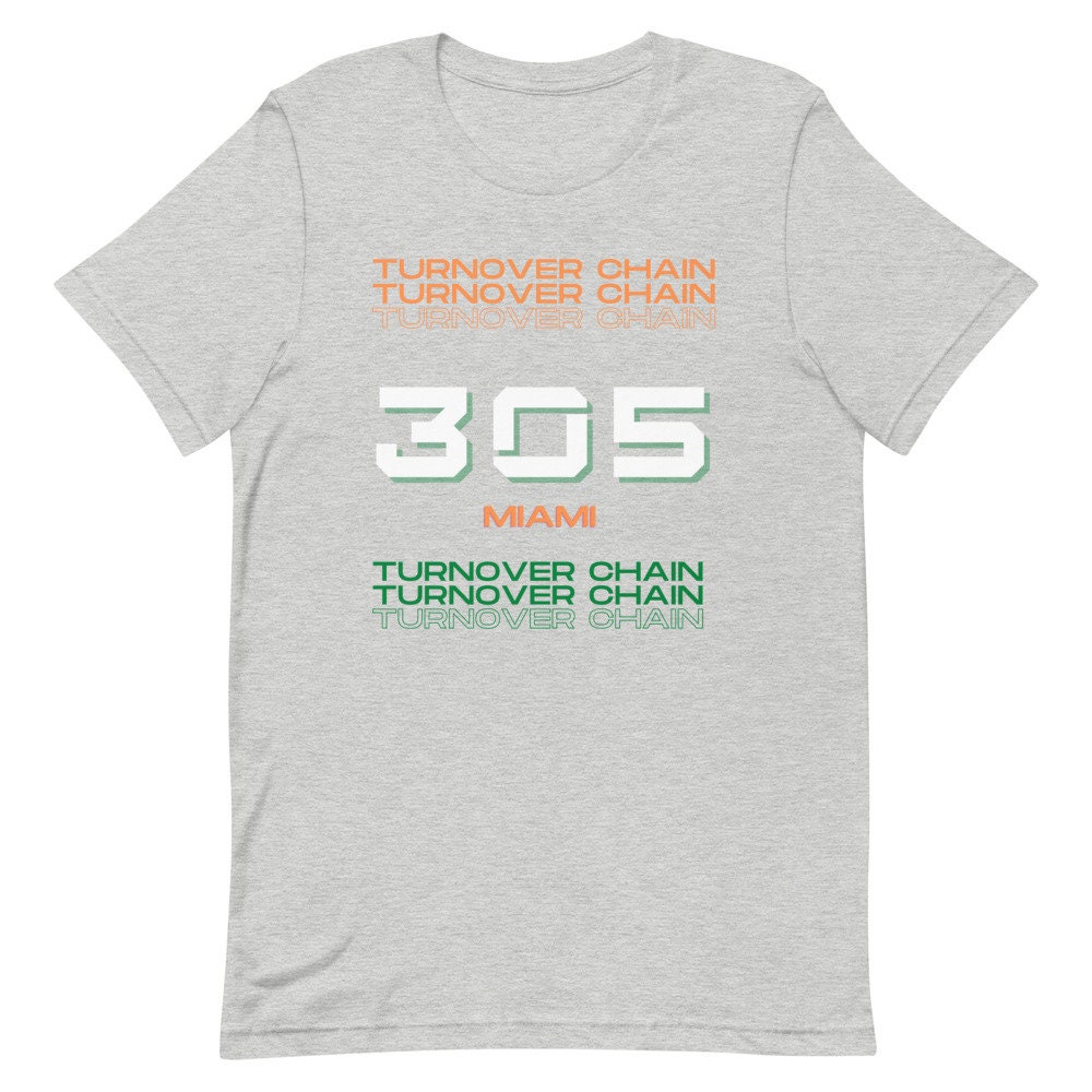 Miami Shirt Football Turnover Chain 305 - Etsy