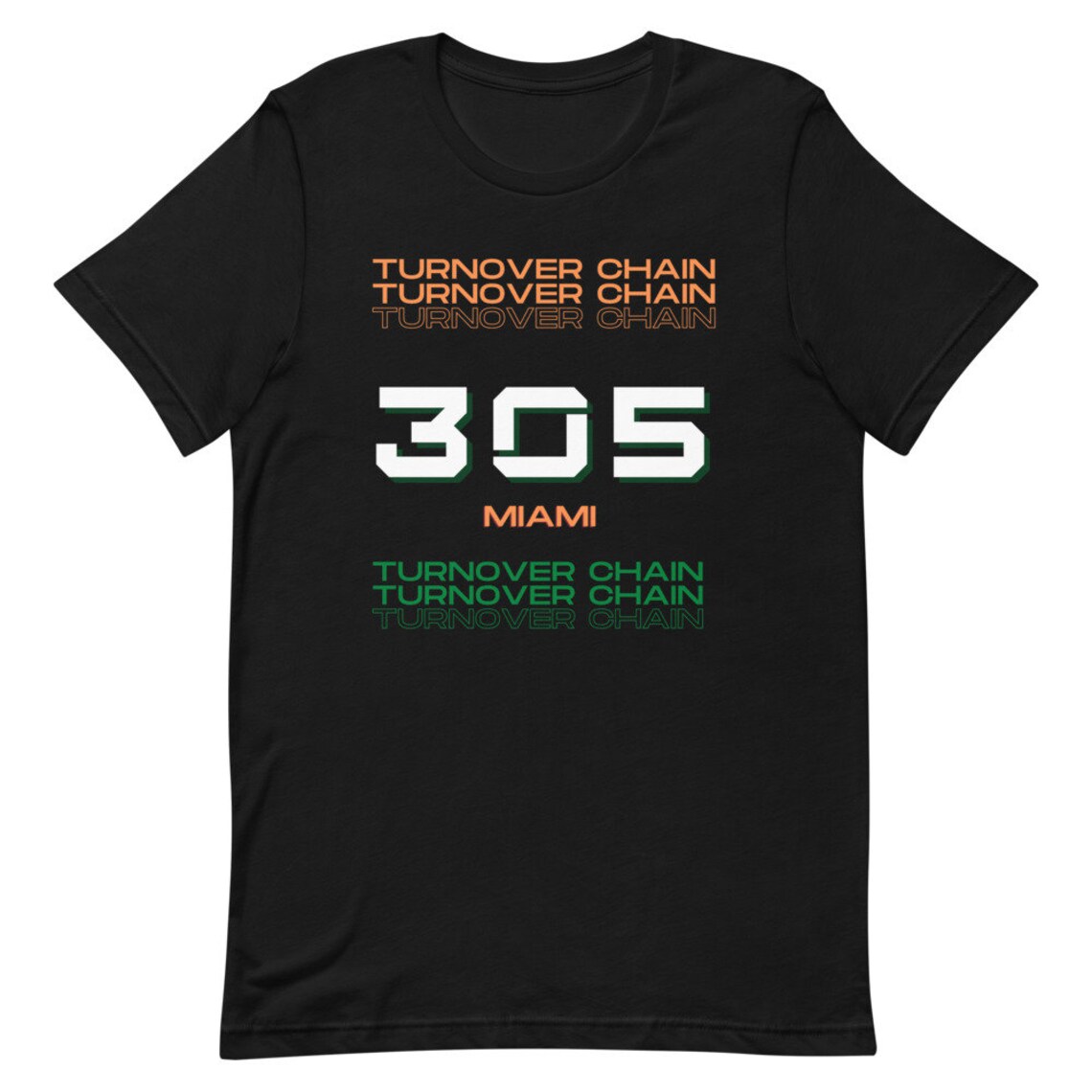 Miami Shirt Football Turnover Chain 305 - Etsy