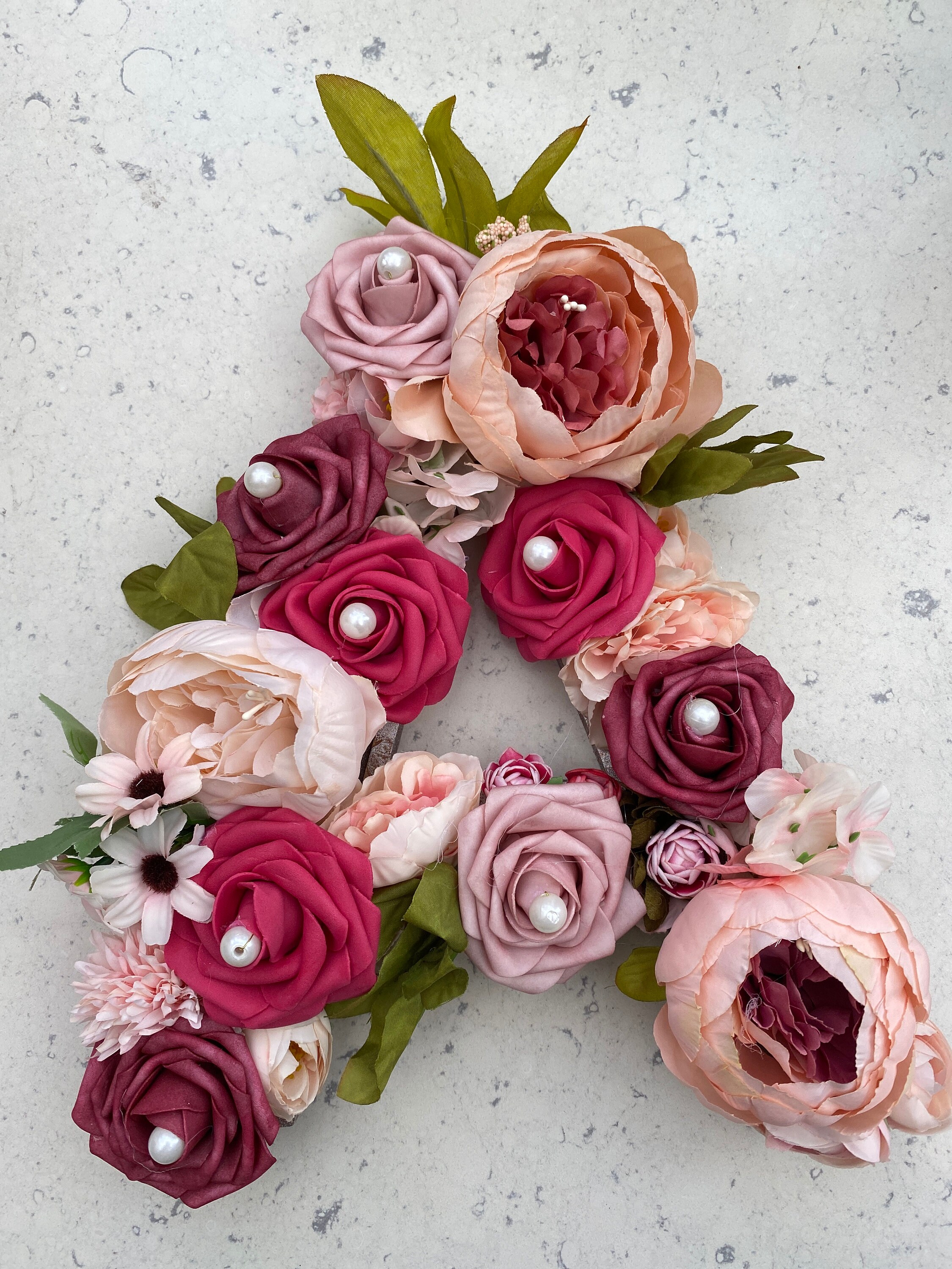 Floral Alphabet Letters - Etsy