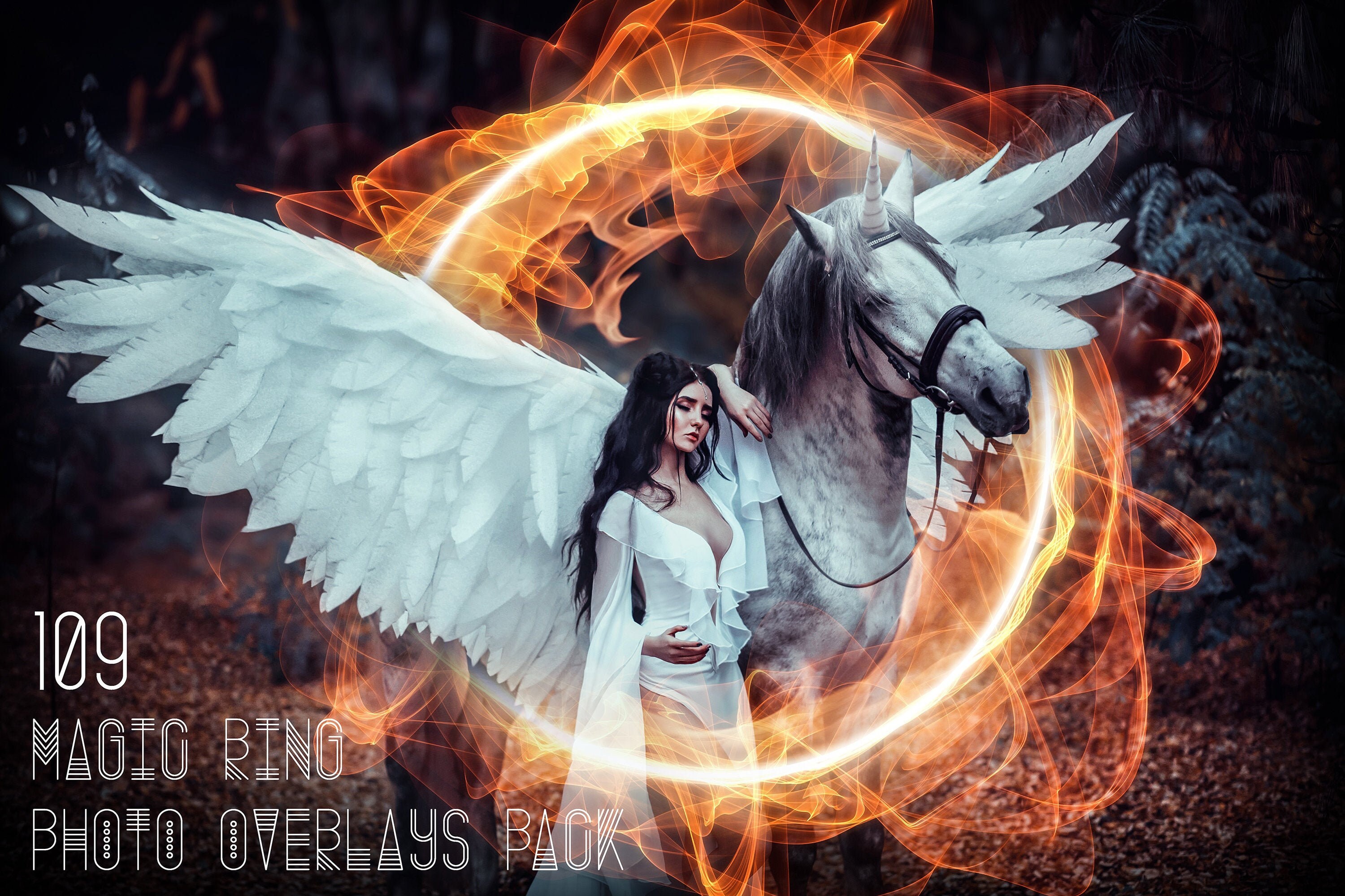 109 Magic Ring Photo Overlays Pack - Etsy