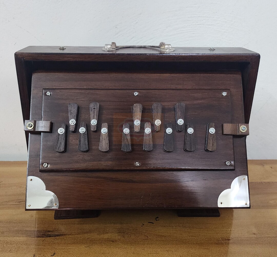 Shriji Shruti Box Wood and Ply Sur Pete With Wooden Keys 440hz and ...