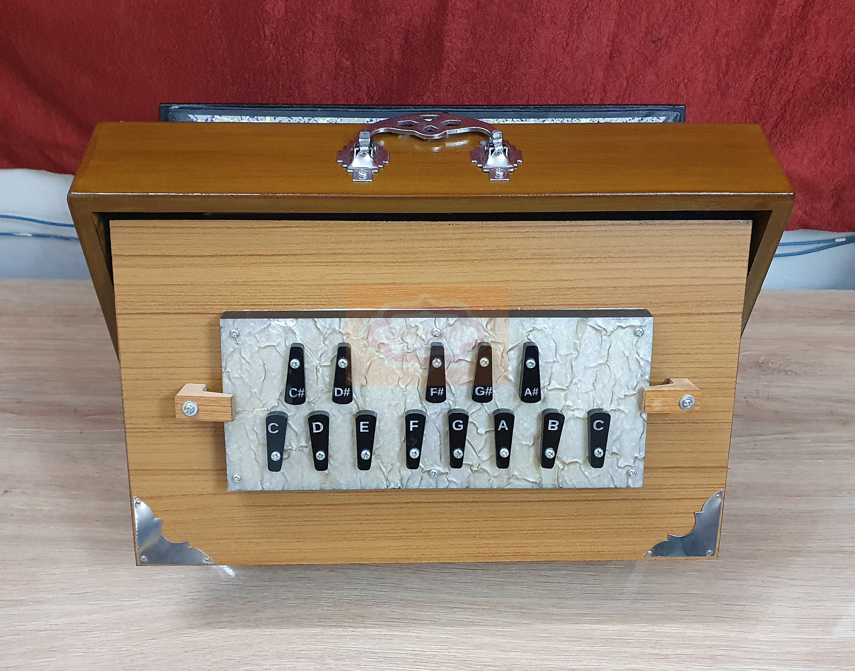 Shriji Shruti Box 15x10x3 Inches Teak Wood and Ply 440hz & - Etsy