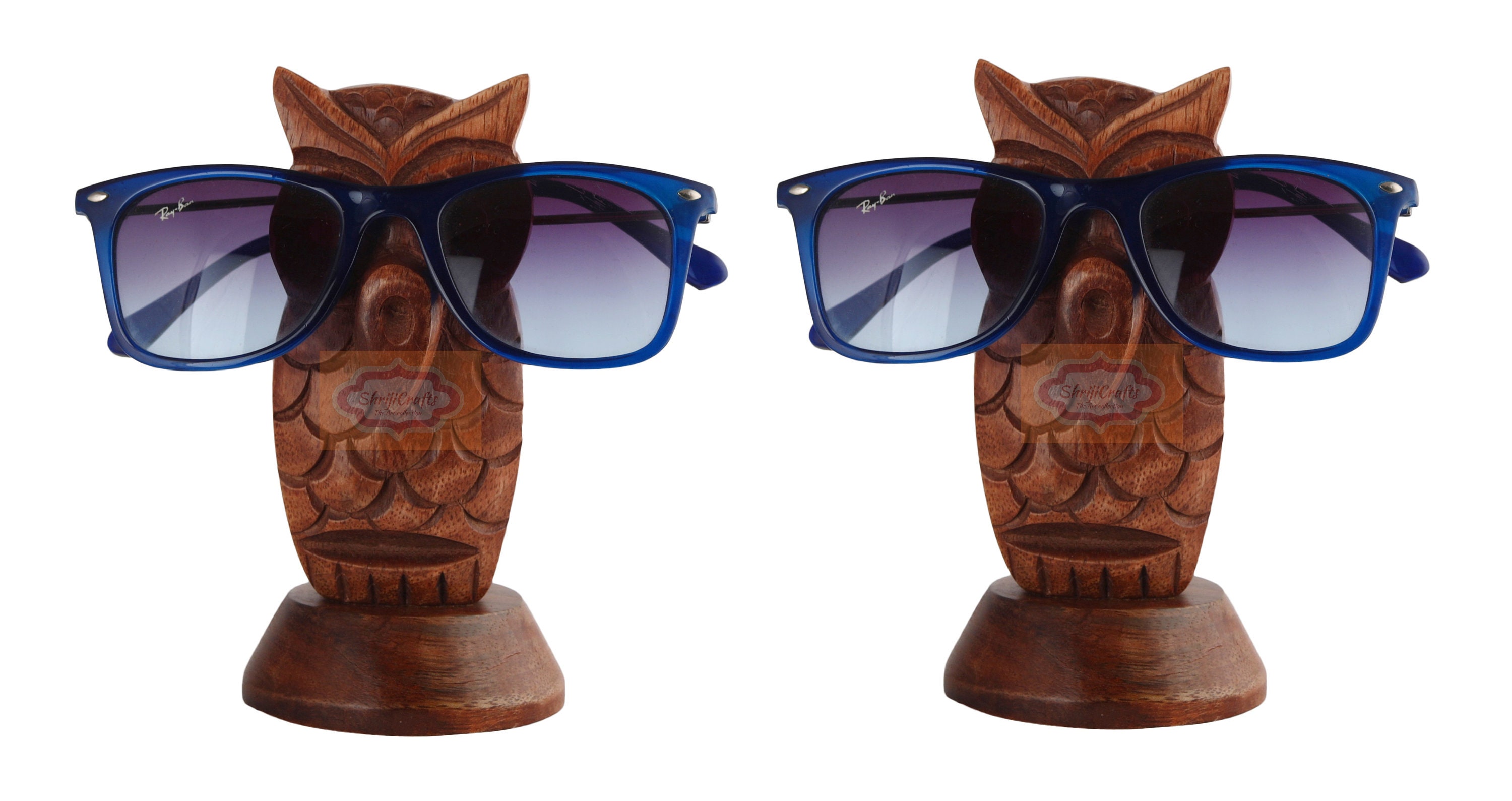 Wooden Sunglasses Spectacle Holder Wooden Eyeglass Stand - Etsy