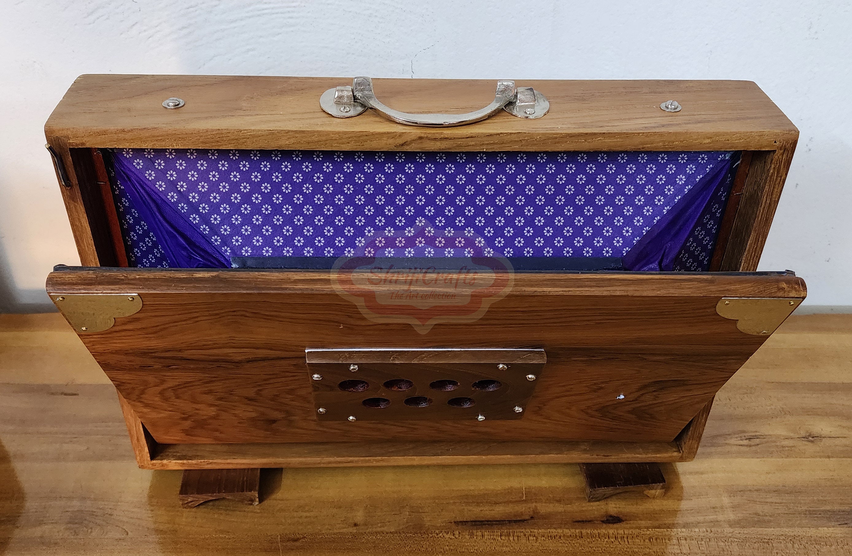 Professional Indian Shruti Box 13 Keys – Dual 440hz and 432hz Tuned Sur ...