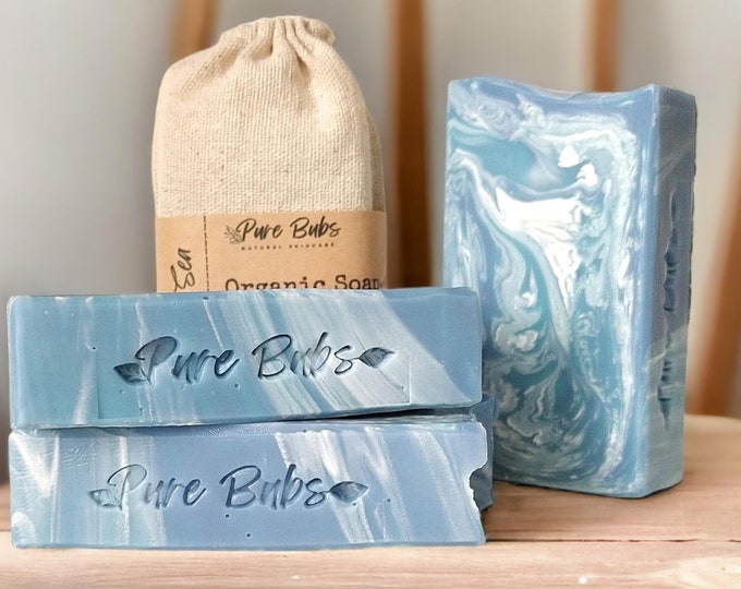 Deep Sea Organic Vegan Soap Bar: Handmade Zero Waste Self Care - Etsy