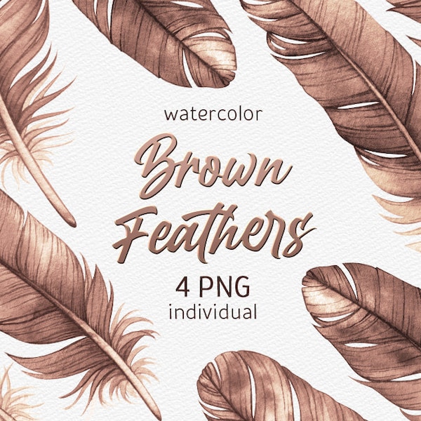 Hand Painted Feather - Etsy