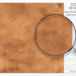 Watercolor Skin Tones Digital Paper Pack Neutral Shades Earthy Boho ...