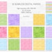 Easter Digital Paper Pack Watercolor Polka Dot Seamless Pattern ...