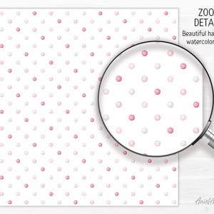 Baby Girl Digital Paper Pack Boho Nursery Watercolor Toys Seamless ...