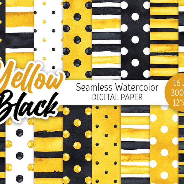 Yellow Polka Dots - Etsy