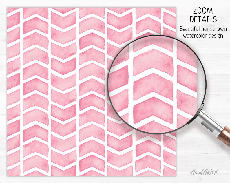 Blush Pink Digital Paper Pack Watercolor Confetti Seamless - Etsy