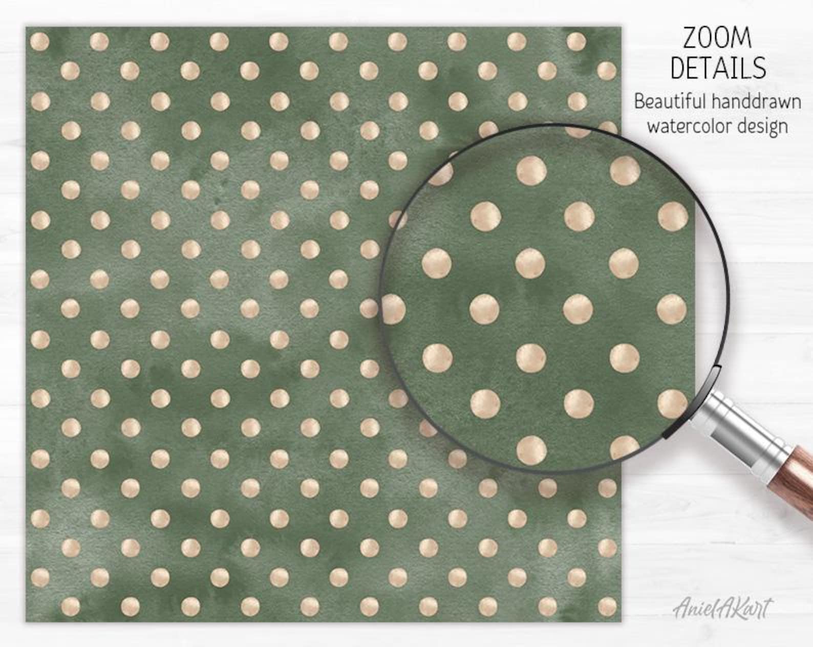 Christmas Digital Paper Pack Watercolor Snowflakes Seamless Pattern ...