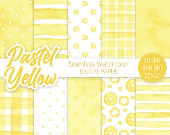 Easter Digital Paper Pack Watercolor Polka Dot Seamless - Etsy