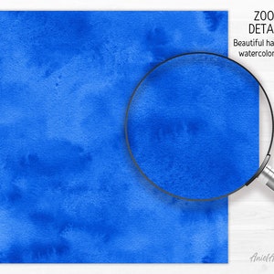 Blue Watercolor Background Blue Ombre Digital Paper Pack Seamless ...