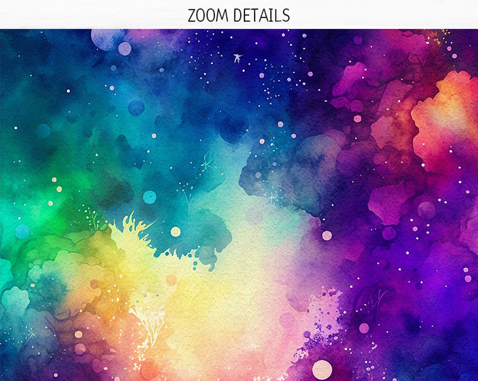 Cosmic Clouds Digital Paper Pack Watercolor Galaxy Night Printable ...