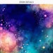 Cosmic Clouds Digital Paper Pack Watercolor Galaxy Night - Etsy