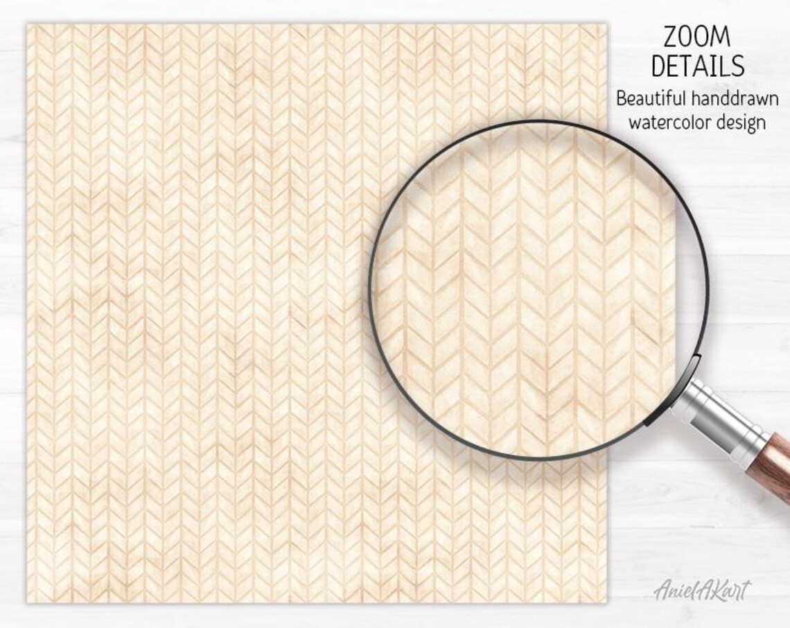 Baby Boy Sweater Digital Paper Pack Watercolor Dusty Blue Pastel ...