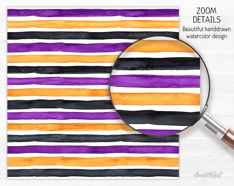 Halloween Digital Paper Pack Watercolor Polka Dot Seamless - Etsy