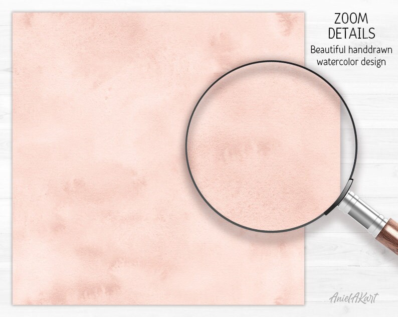 Neutral Watercolor Digital Paper Pack Pastel Bohemian Hues - Etsy