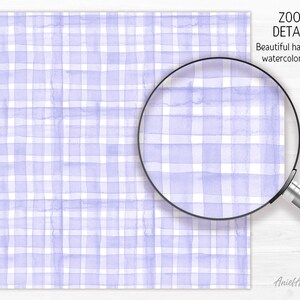 Lavender Purple Seamless Pattern Watercolor Polka Dot Digital Paper ...