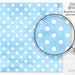 Easter Digital Paper Pack Watercolor Polka Dot Seamless Pattern ...