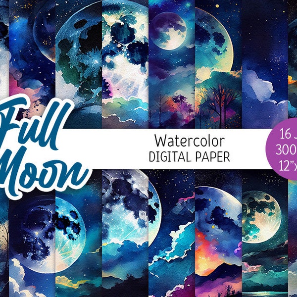 Starburst Watercolor Background - Etsy