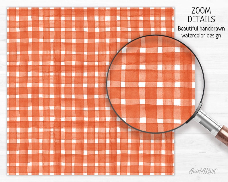 Mango Orange Seamless Pattern Watercolor Polka Dot Digital - Etsy