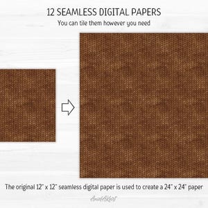 Christmas Sweater Digital Paper Pack Cozy Winter Knit Seamless Pattern ...