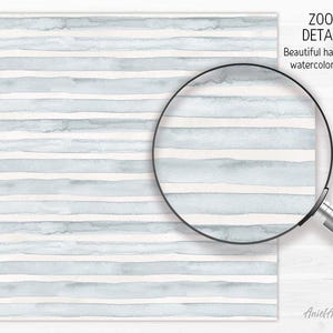 Christmas Digital Paper Pack Watercolor Snowflakes Seamless Pattern ...