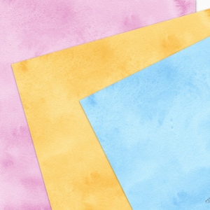 Pastel Watercolor Digital Paper Pack Pastel Rainbow Hues Seamless ...