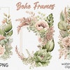 Watercolor Pink Peonies Clipart White Peony Bundle PNG Sublimation ...