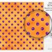 Halloween Digital Paper Pack Watercolor Polka Dot Seamless Pattern ...